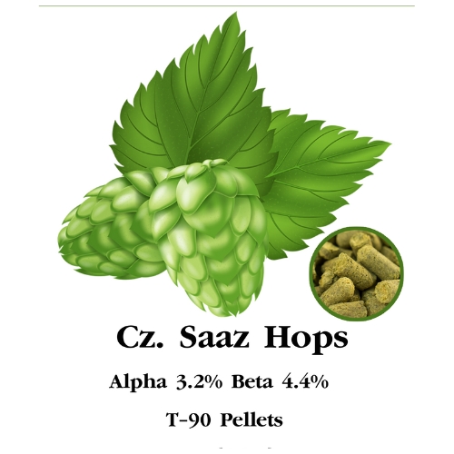 Cz. Saaz Hops (Pellet) แซส ฮอป (แพลลิท) - supportcraft