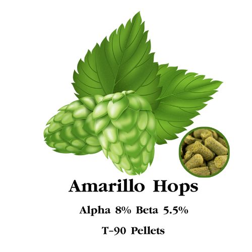Amarillo Hops (Pellet) อมาริโร่ ฮอป (เพลลิท) - supportcraft