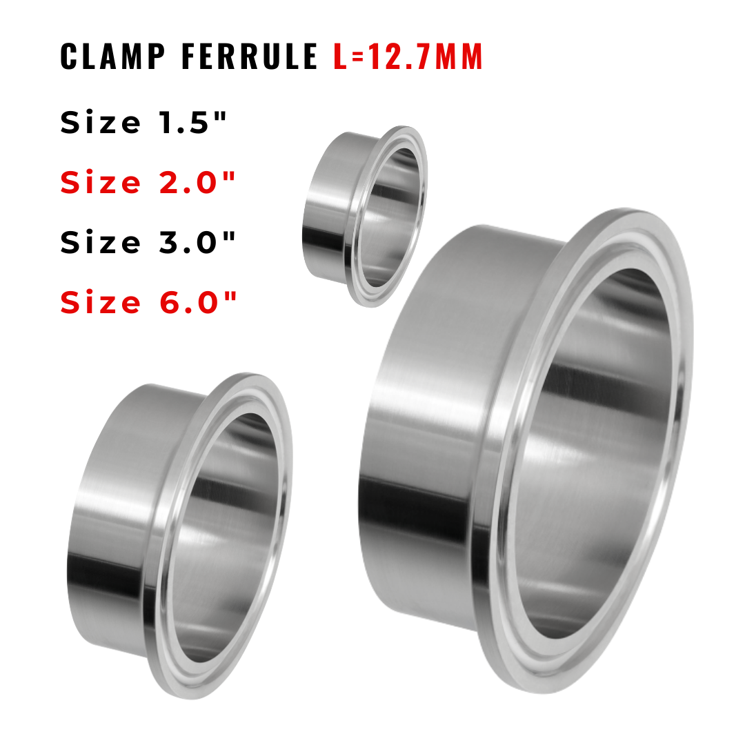 clamp ferrule L=12.7mm - ซัพพอร์ต คราฟท์